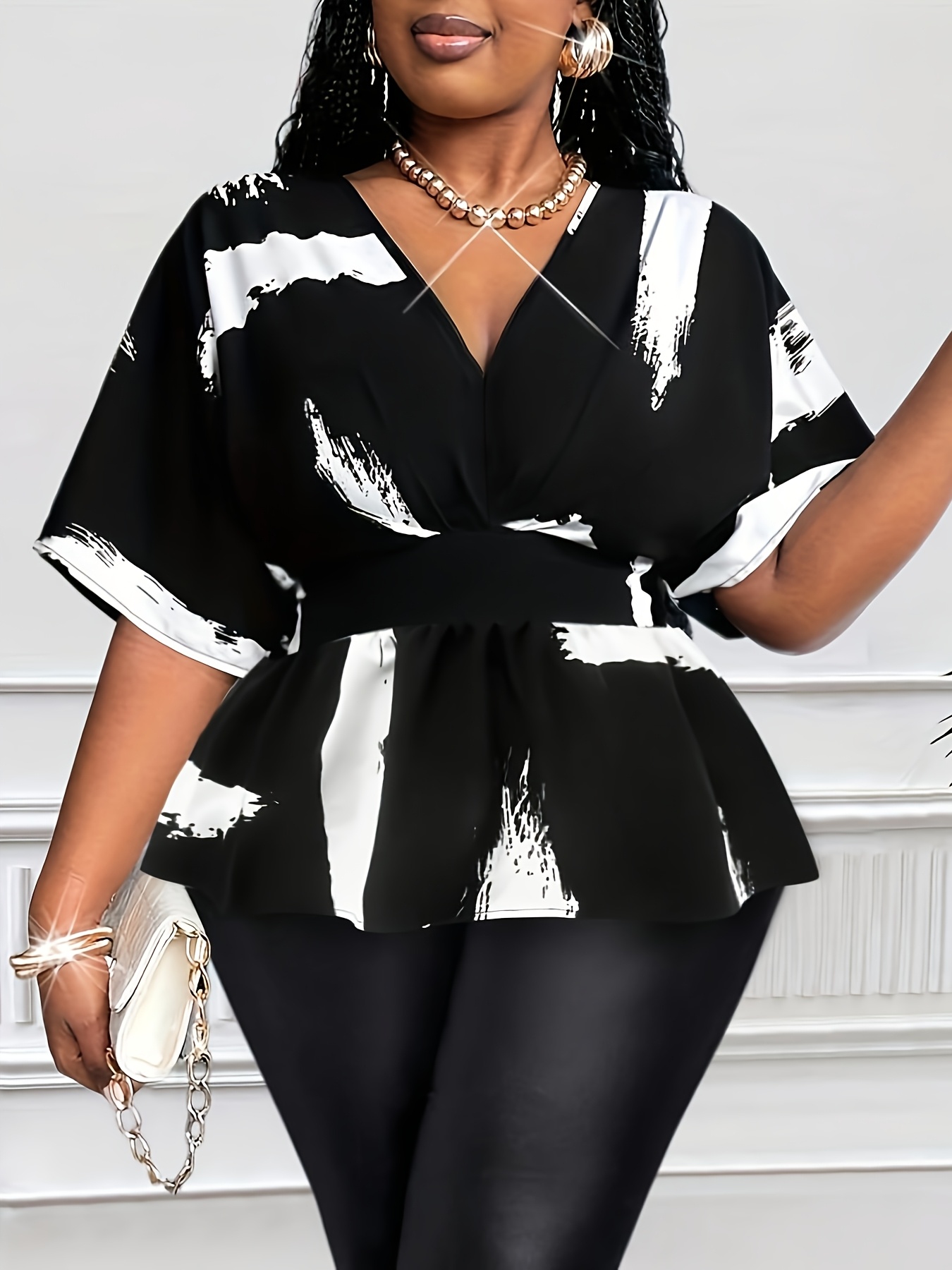 plus size women shirts sold on Temu United States