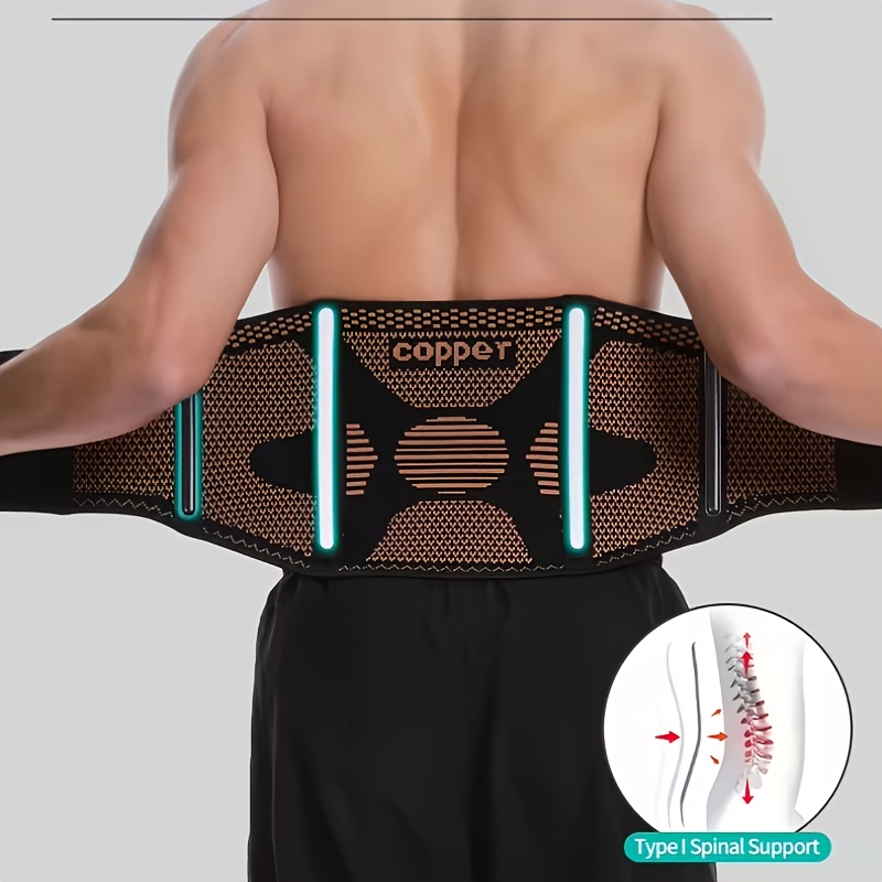 back brace support sold on Temu United States