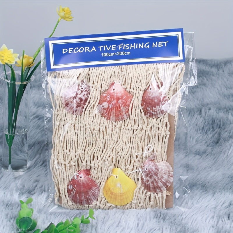 Maritieme Stijl Jute Touw Visnet Met Zeesterdecoraties Voor - Temu Belgium