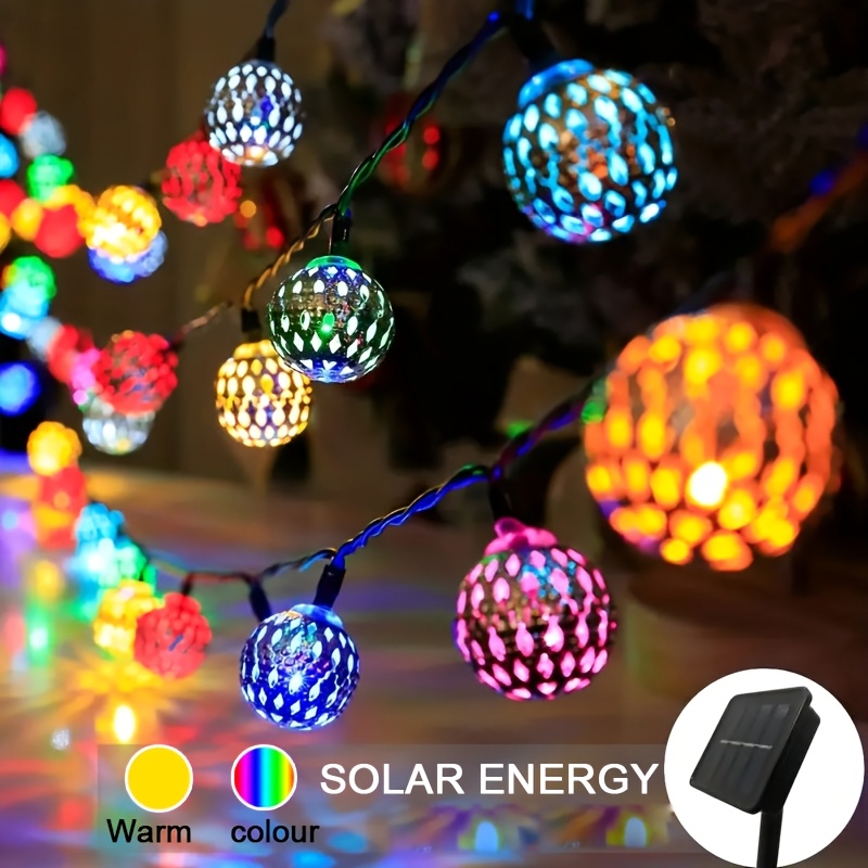 solar christmas lights sold on Temu Australia