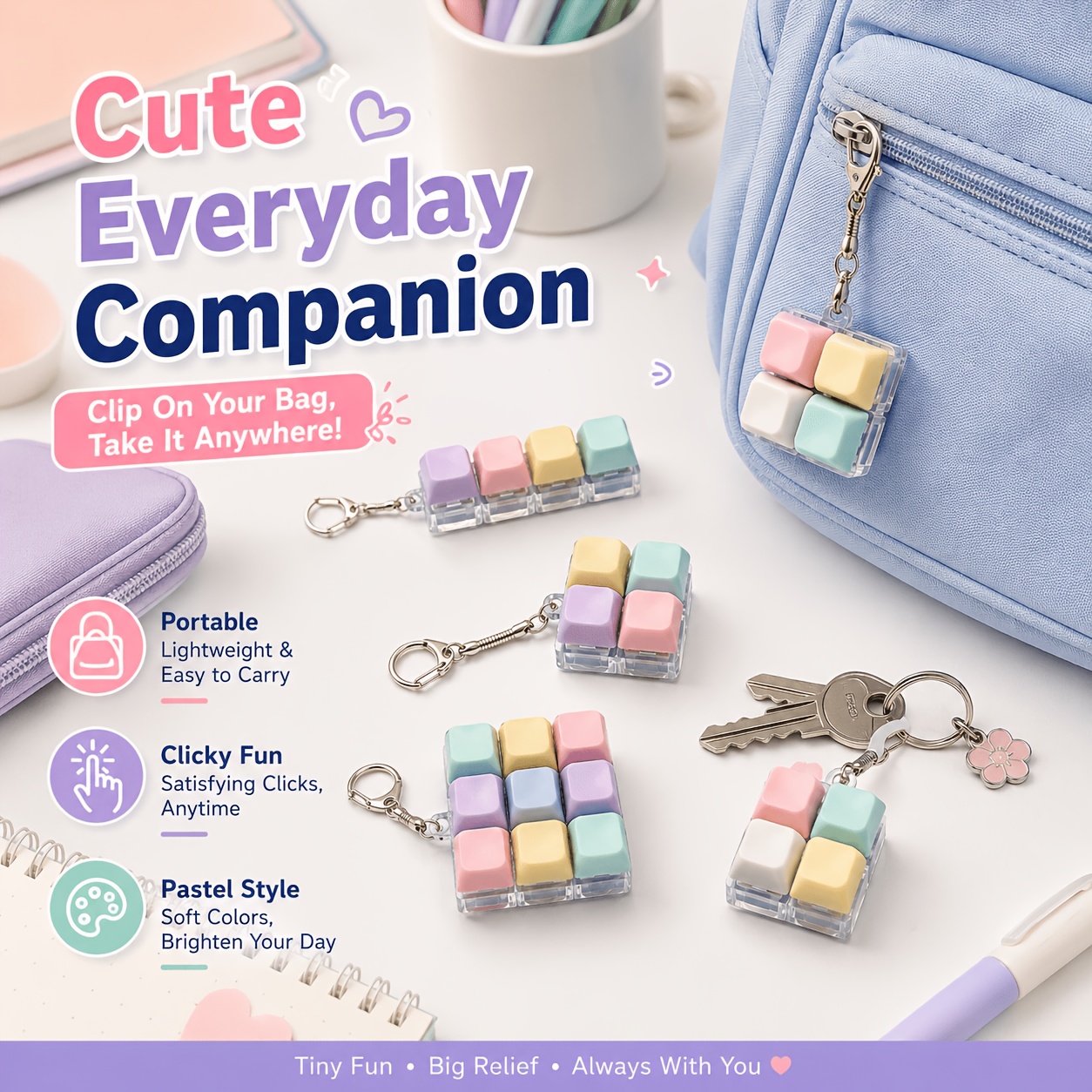 keychain keycap sold on Temu United States