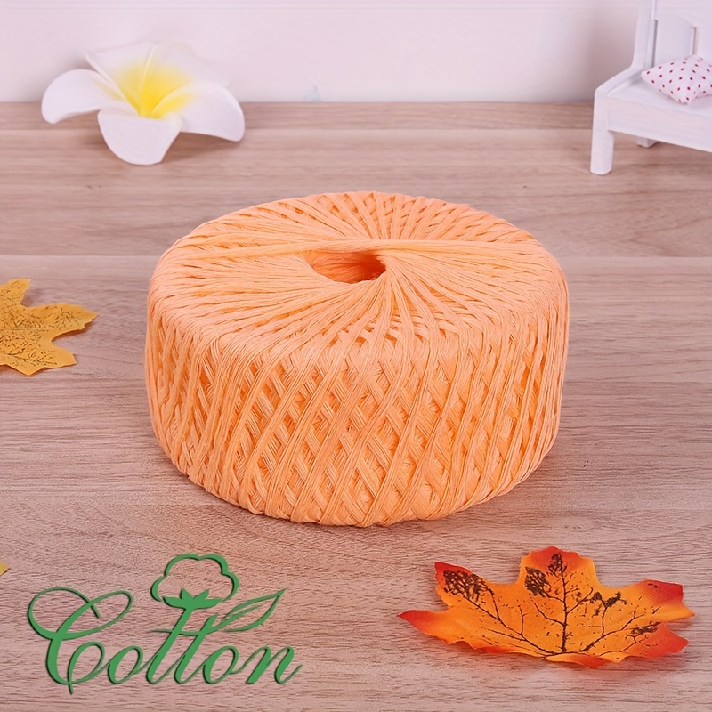 2pcs Cotton Yarn Pure Cotton Medium Coarse Hand Knitted Yarn 100 ...