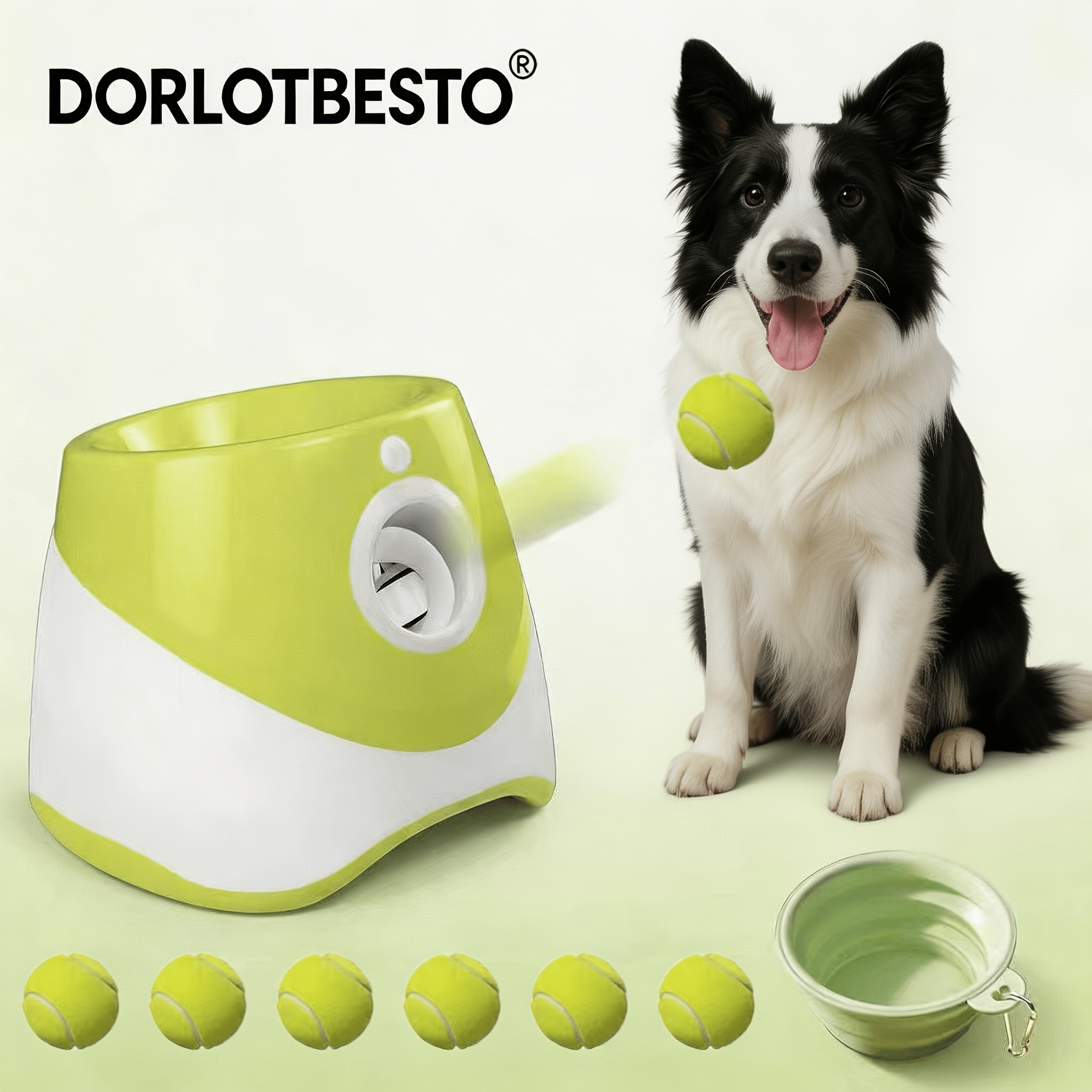 tennis ball launcher sold on Temu United States