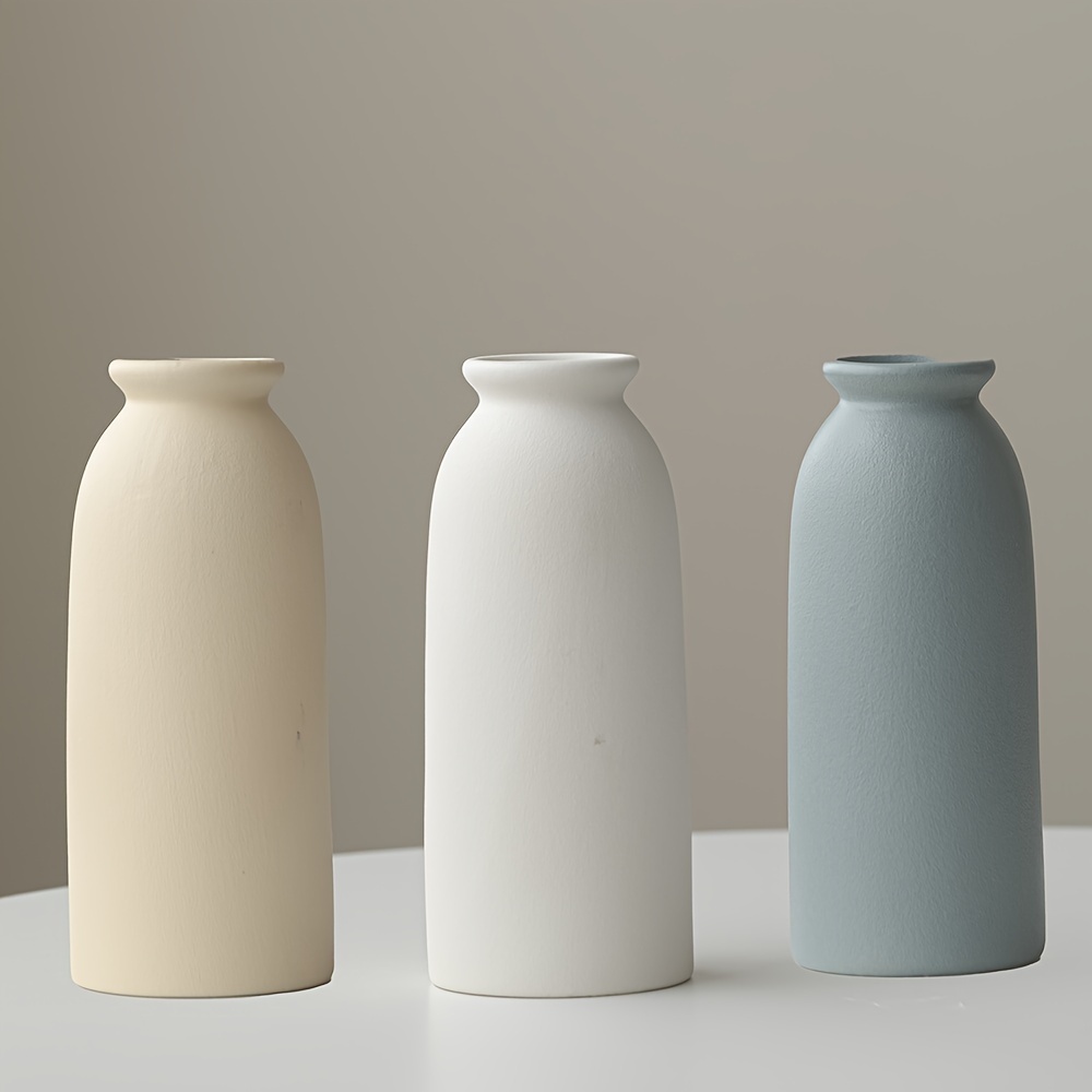 Ceramic Vase Set Farmhouse Decor Multicolor Living Room - Temu