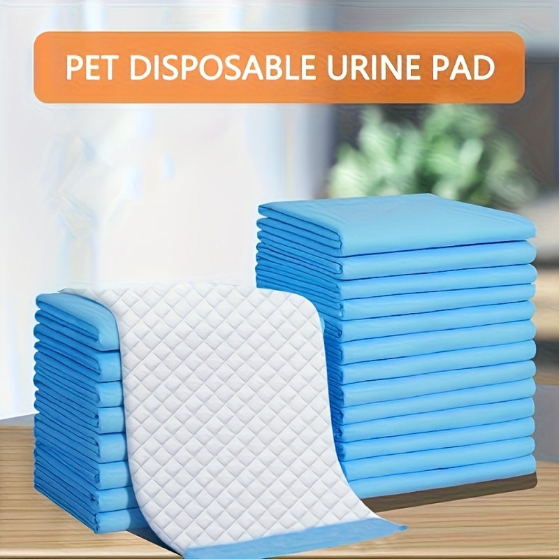 20/ Disposable Dog Training Pads Pvc Synthetic Leather Pet - Temu