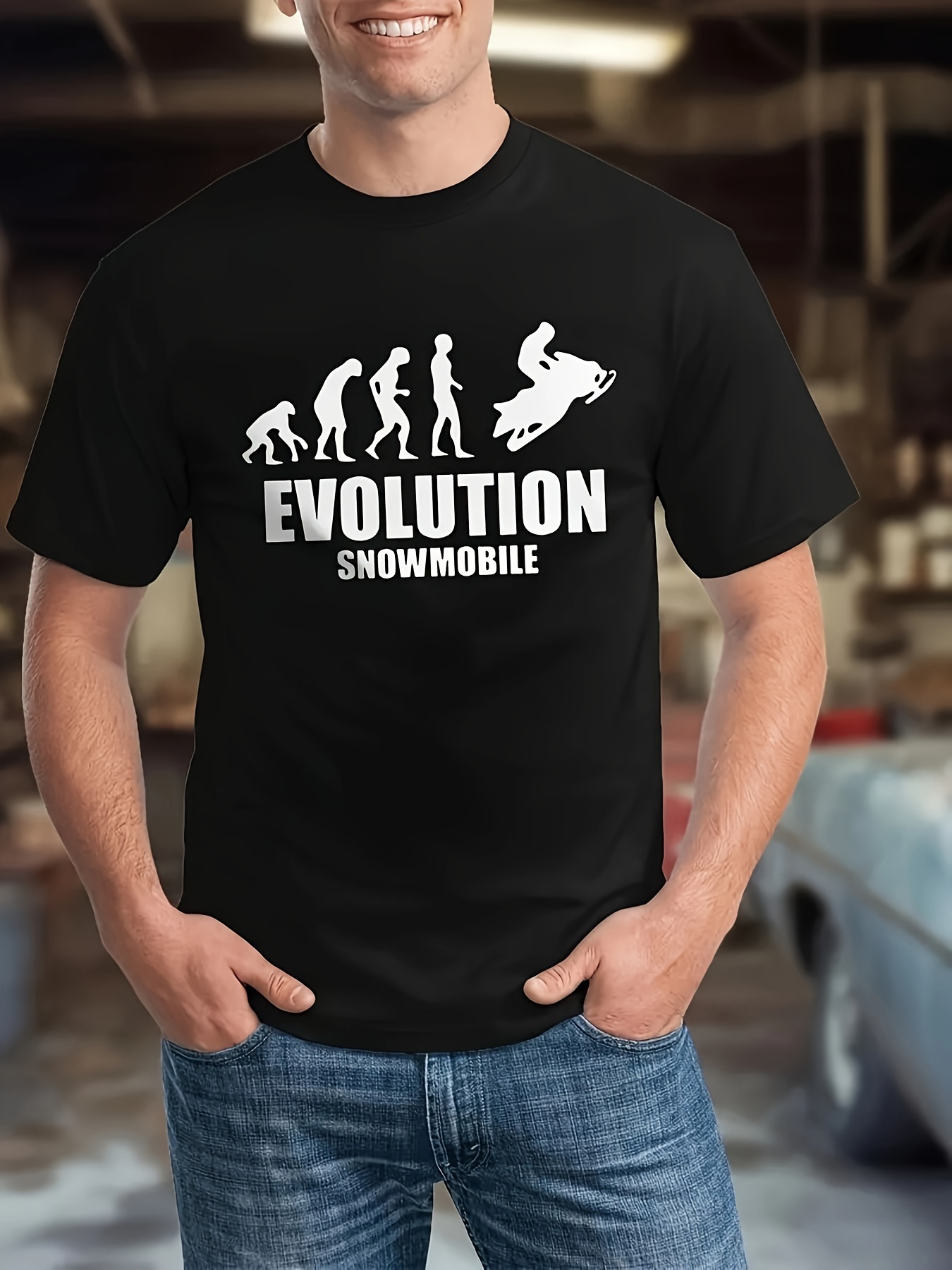 Evolution Snowmobile T shirt Fit Breathable Soft - Temu