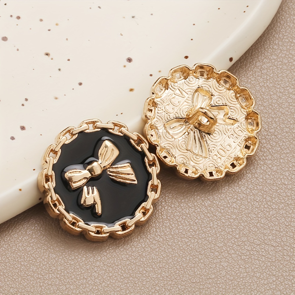 Metal buttons for clothing store
