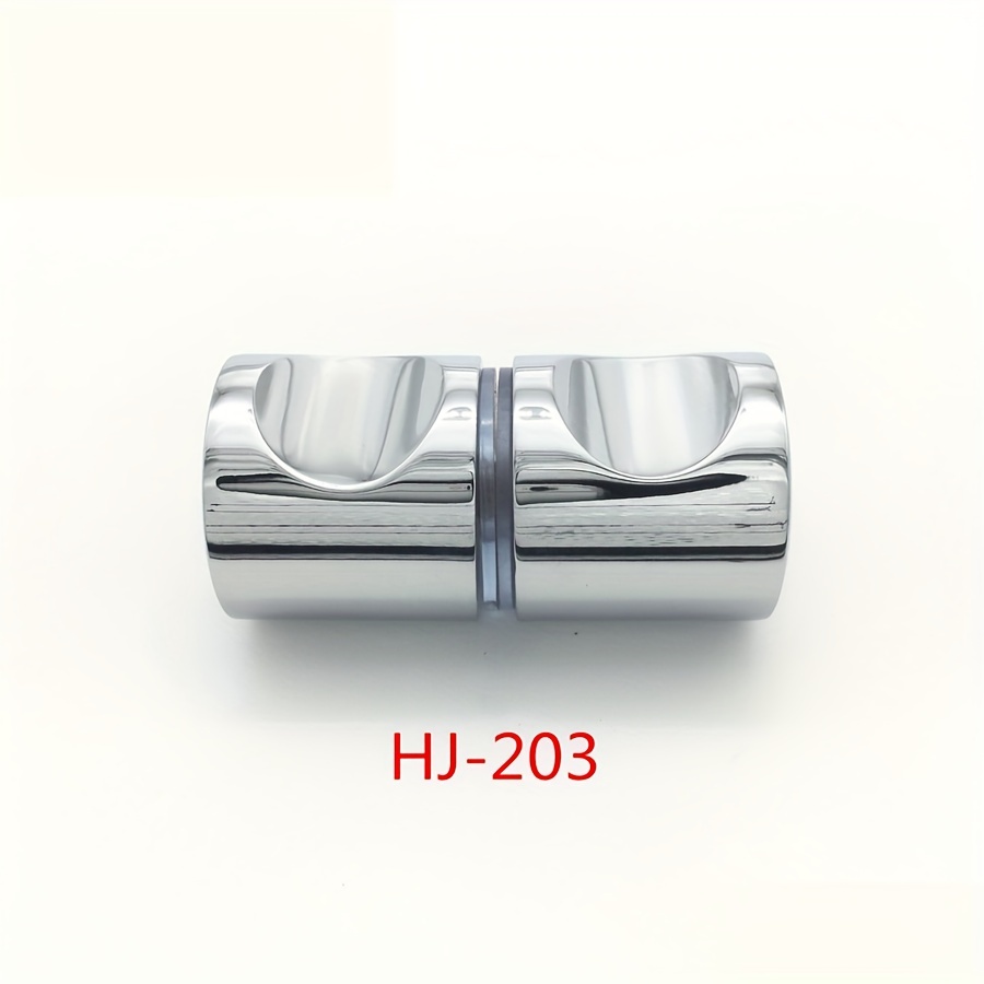 Polished Aluminum Touch Control Shower Screen Door Handle - Temu Malaysia