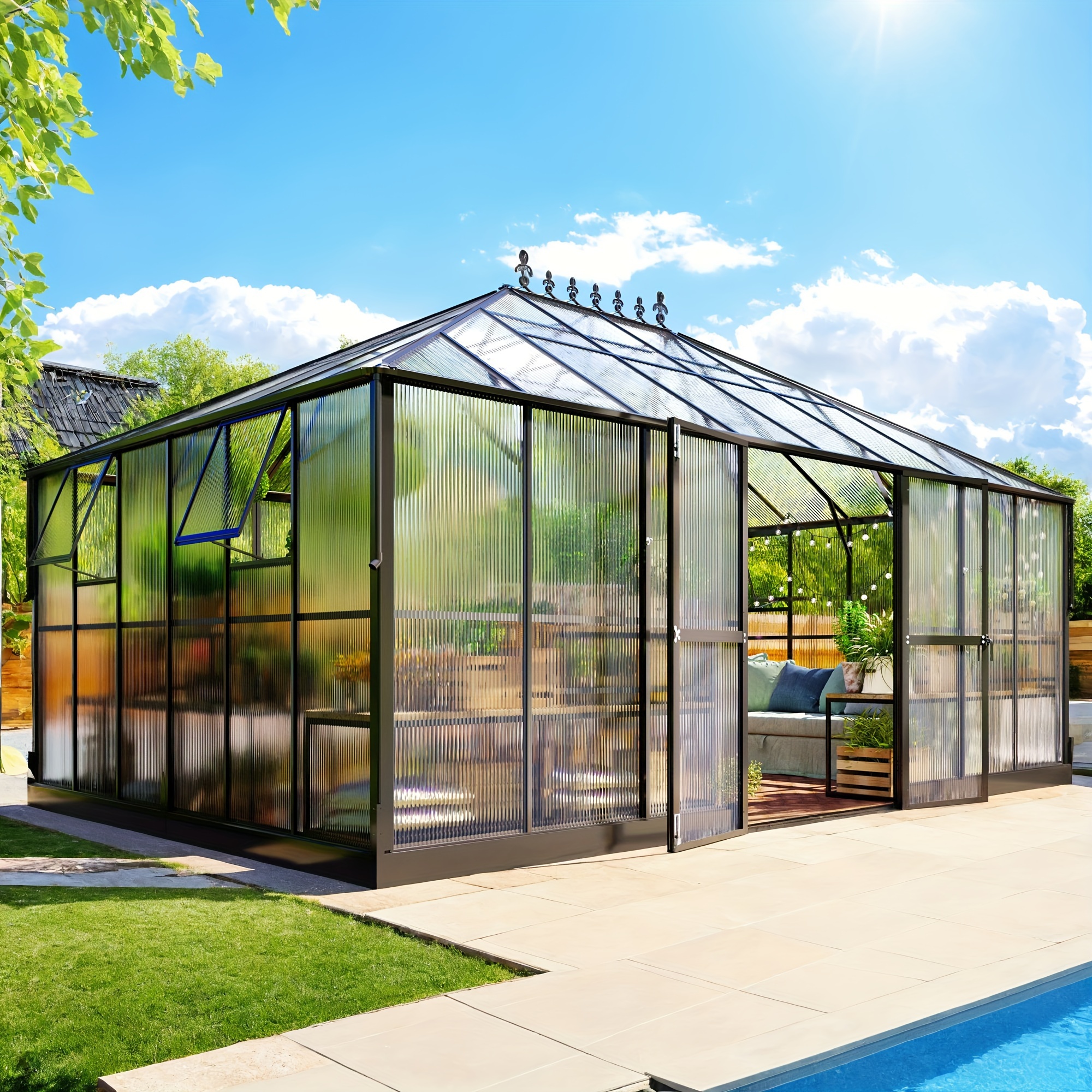 greenhouses sold on Temu United States