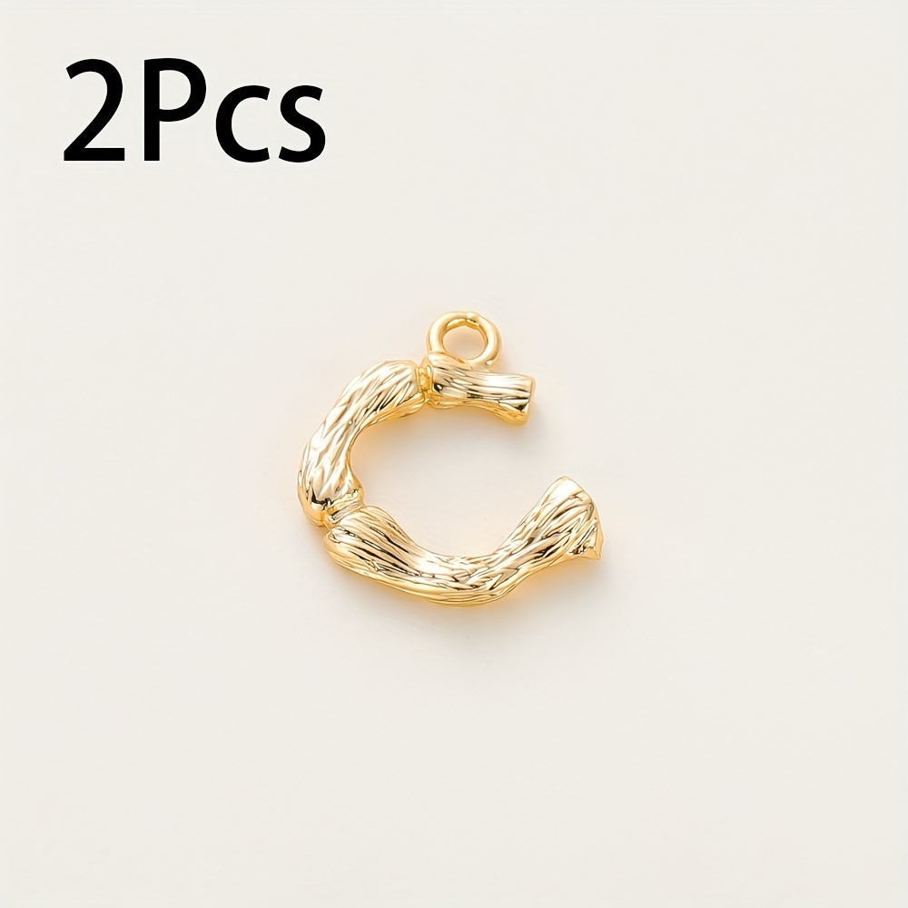 Golden 26 Letters A z Pendants Diy Necklace Making - Temu United Kingdom