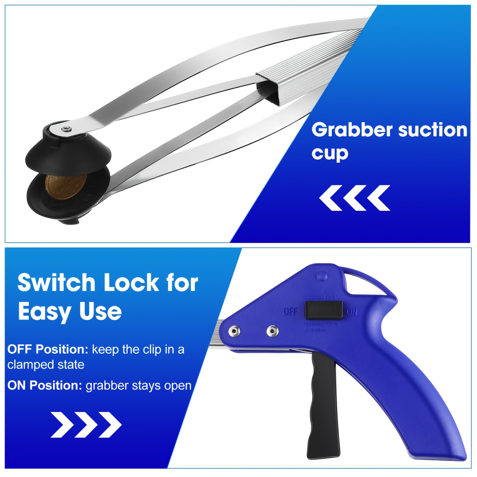 12pcs suction cup tool 32 inch long handle - Temu