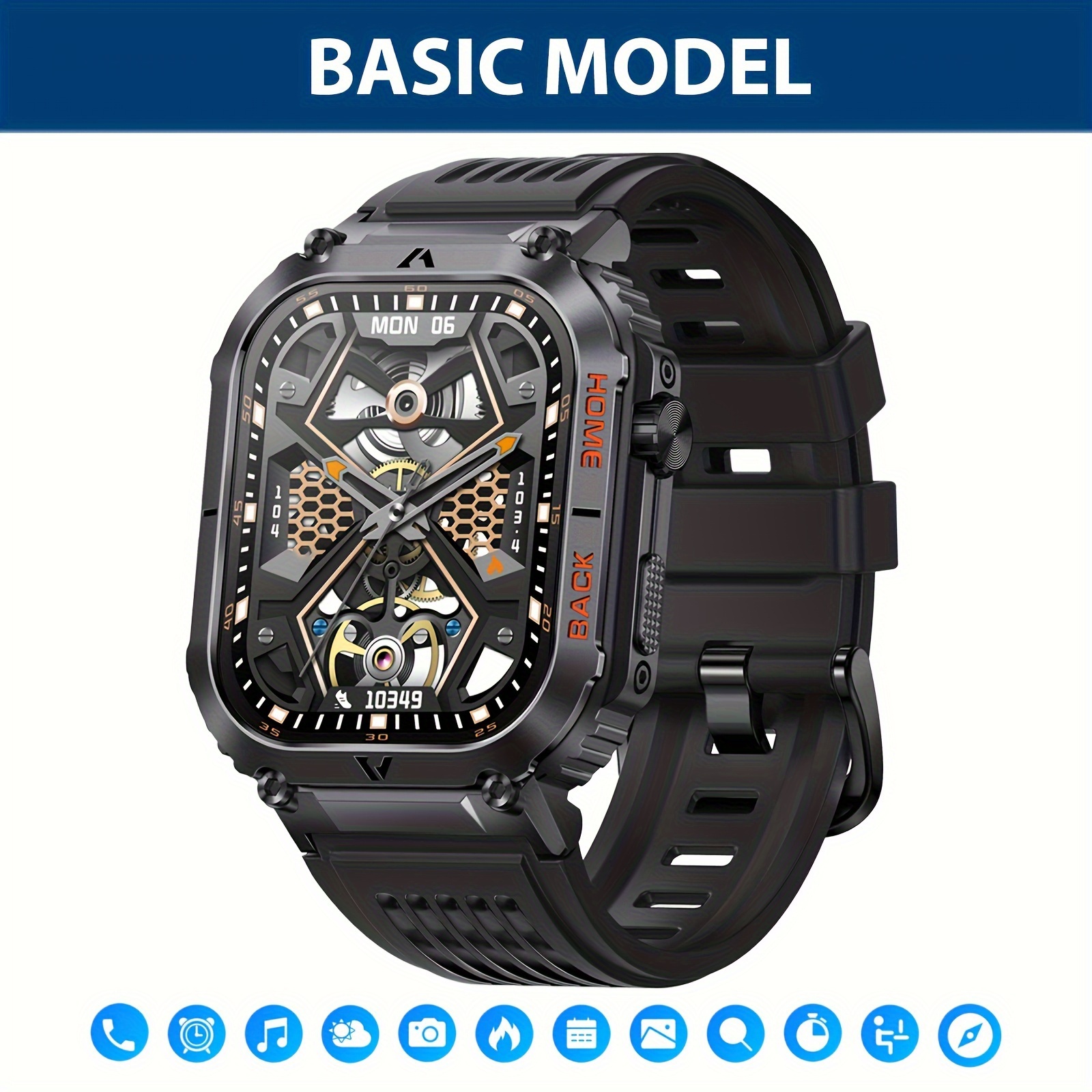 INEYES Mode Smart Watch Voor Heren (oproep Ontvangen / - Temu Belgium