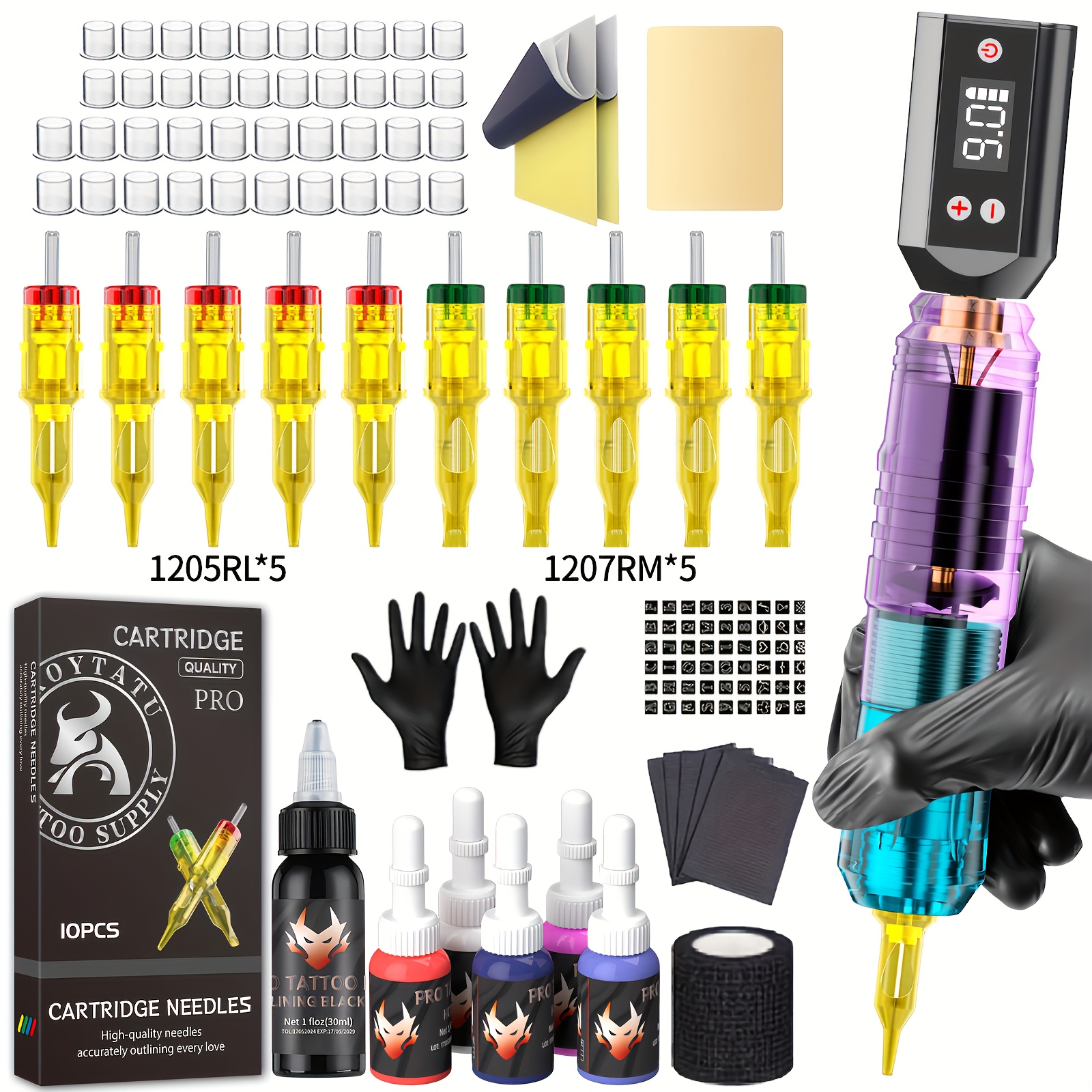 tattoo machines and kits sold on Temu Australia