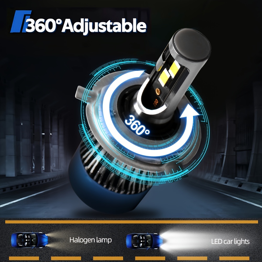 Fit Toyota (2005 2011) Headlights 9145 High Beam + H4 - Temu