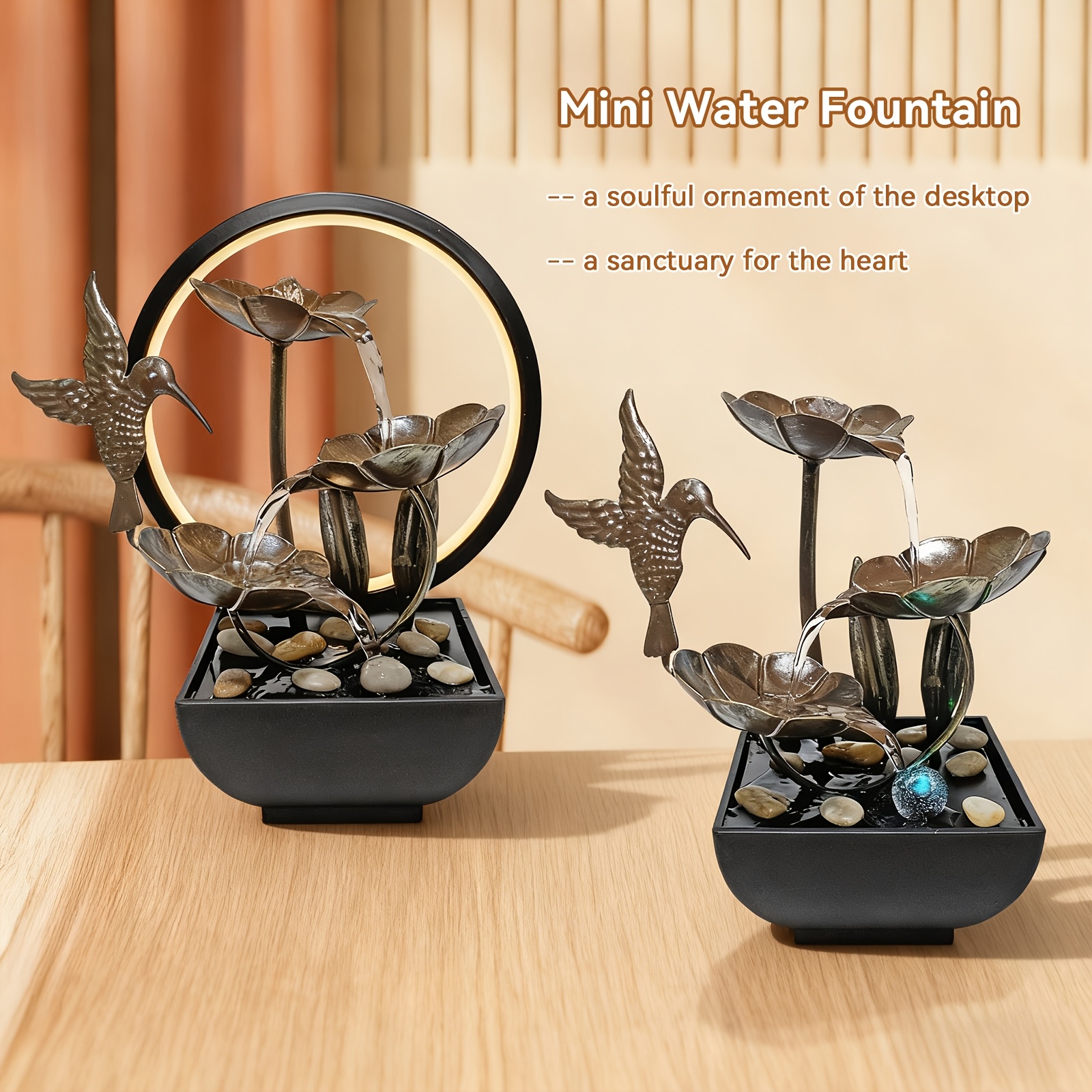 fountains sold on Temu Canada