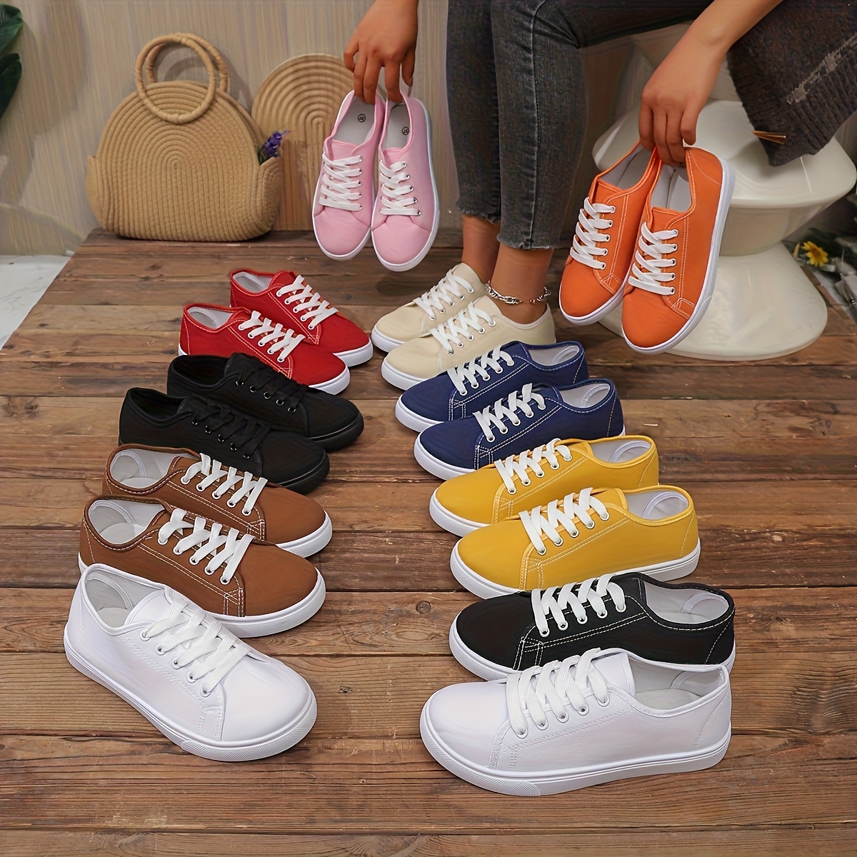 tennis shoes sold on Temu United States