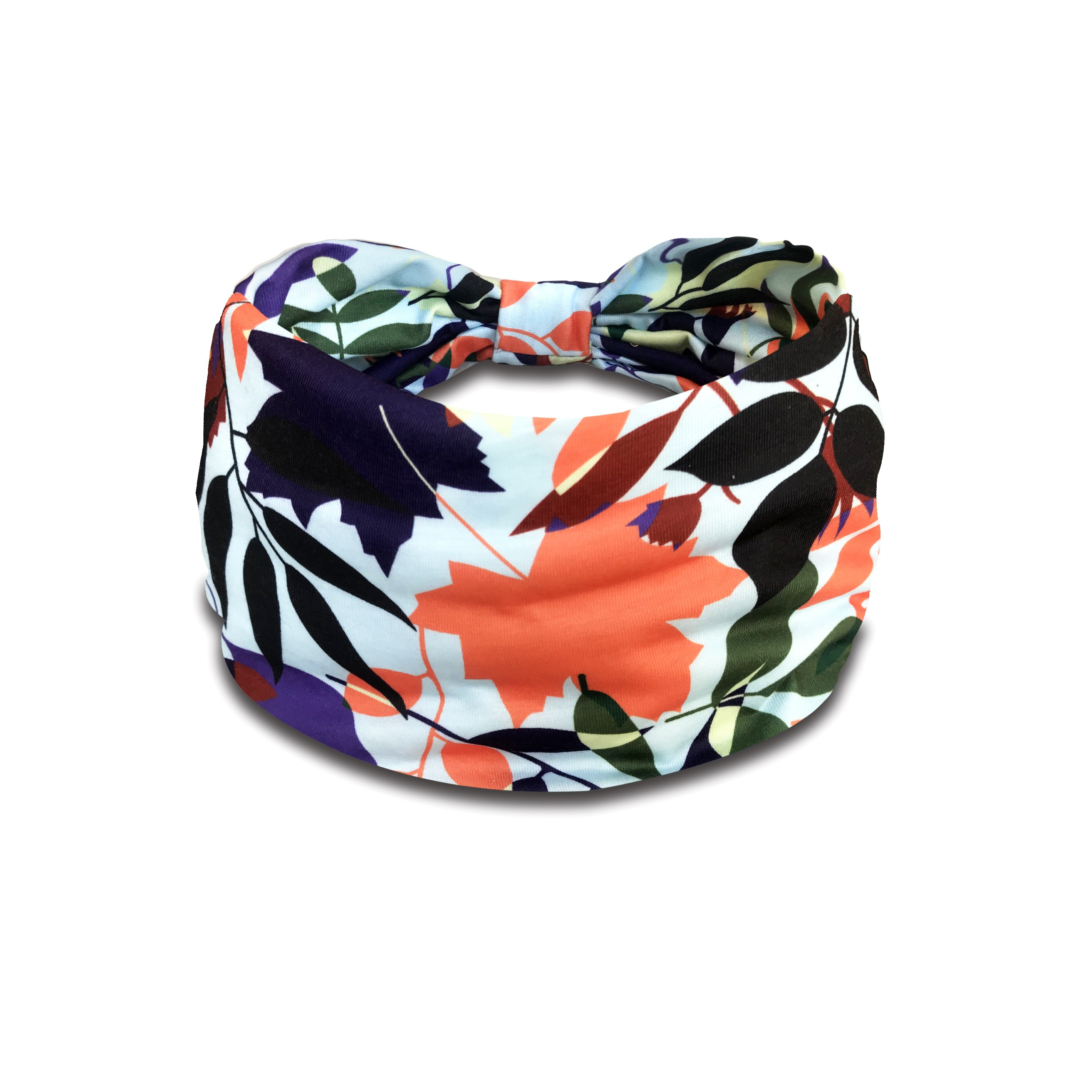Floral Printed Elastic Yoga Headband Boho Wide Brimmed - Temu United ...