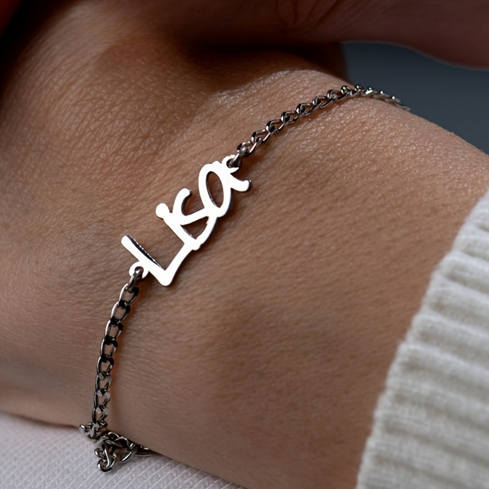 Personalized Name Bracelet Personalized Bracelet Men - Temu United Kingdom