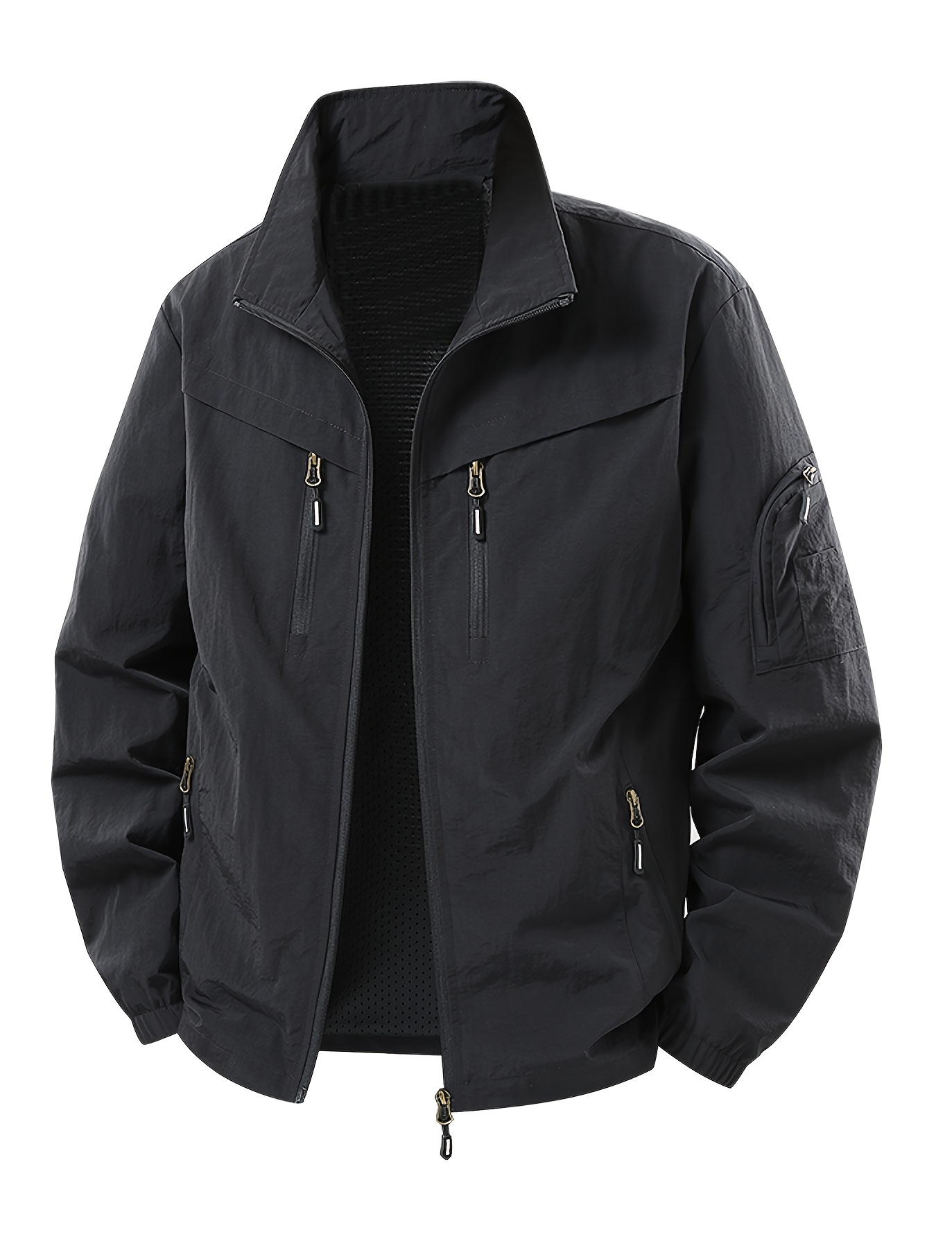 men spring jackets sold on Temu United States