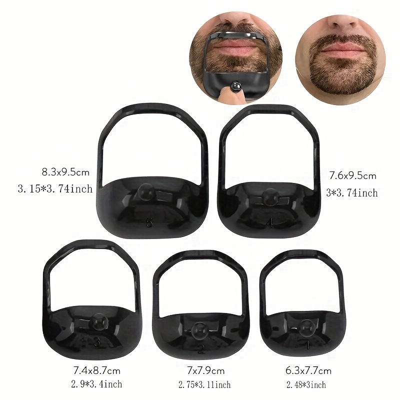 Beard Shaping Tools Set Men's Beard Styling Template - Temu