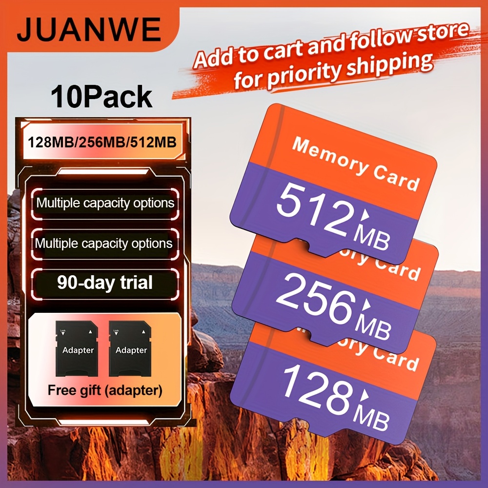 sd cards sold on Temu United States