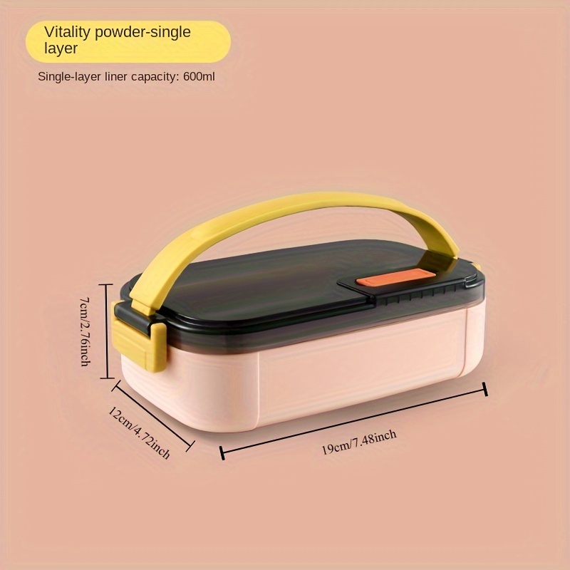 Lunch Box 304 Stainless Steel Insulated Lunch Box Cover - Temu Australia
