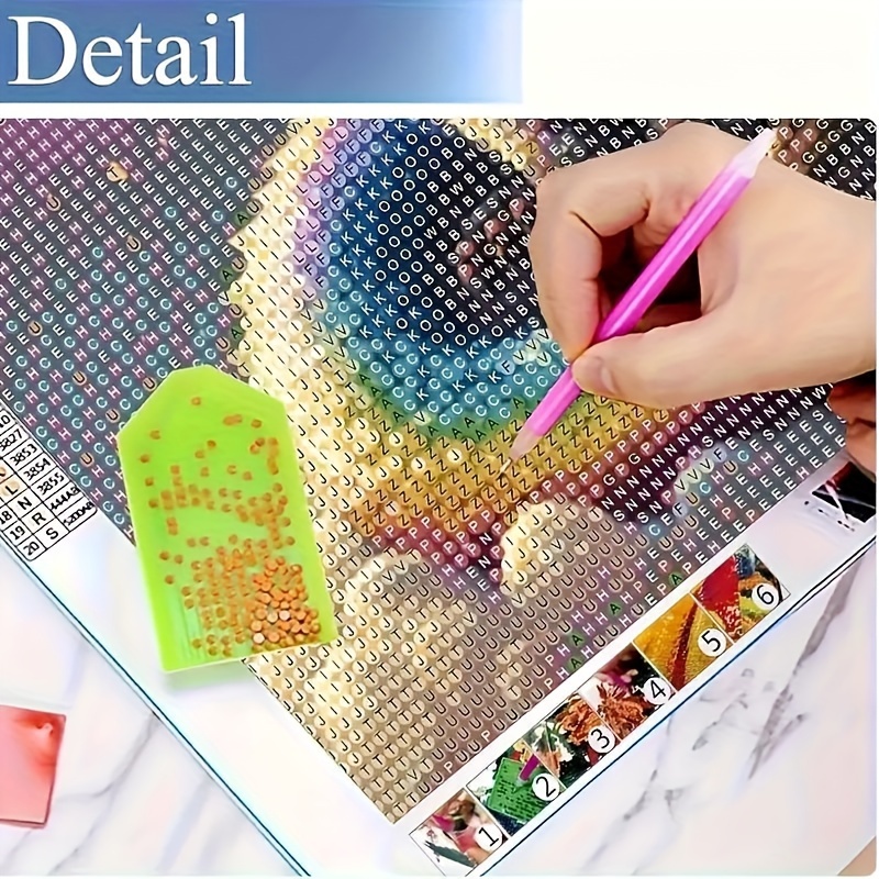 Diy 5d Diamond Painting Kit Cartoon Theme Round Gem Art - Temu