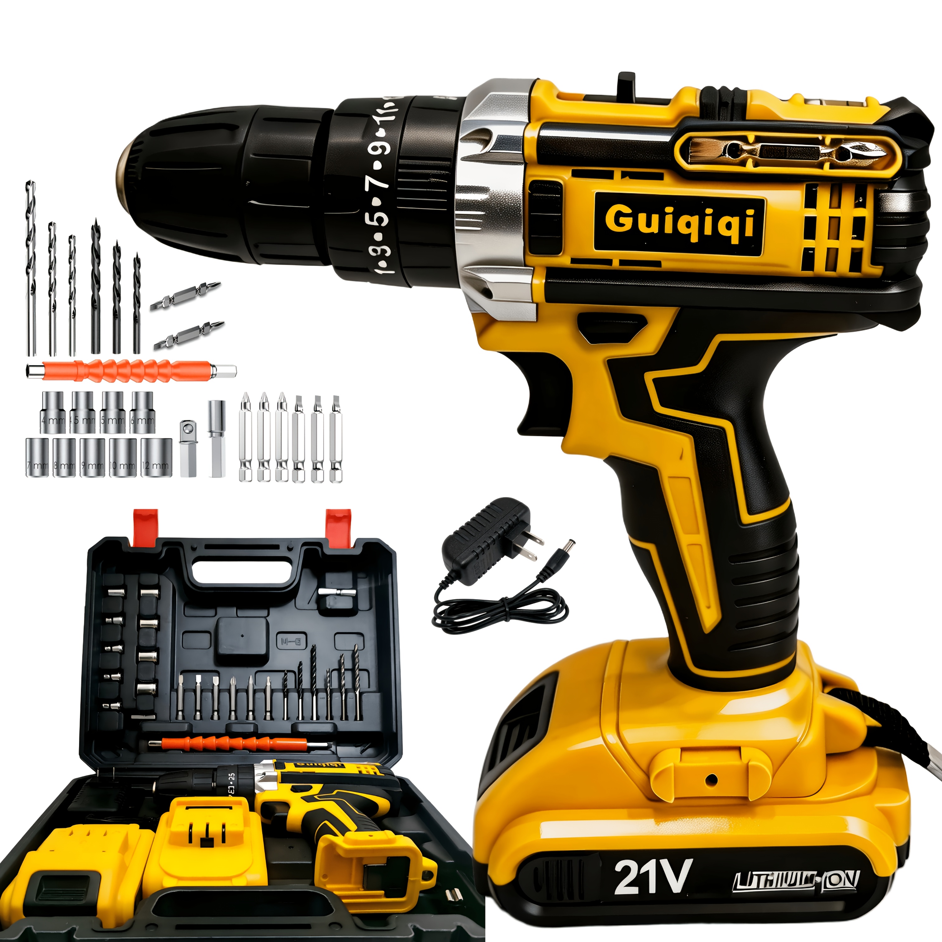 battery impact drill sold on Temu United States
