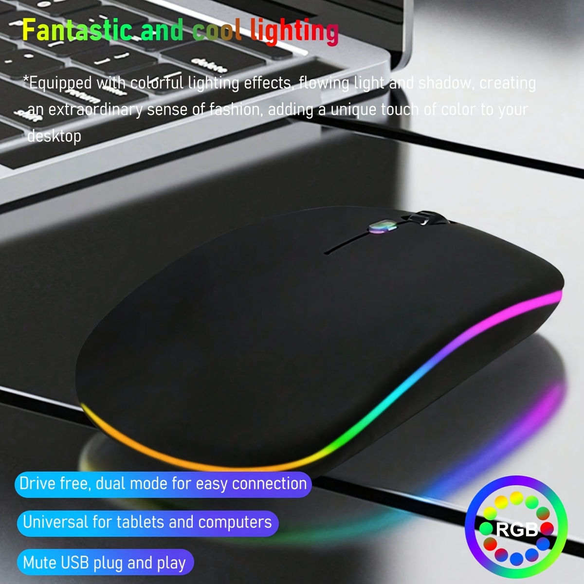 wireless mouse sold on Temu United States