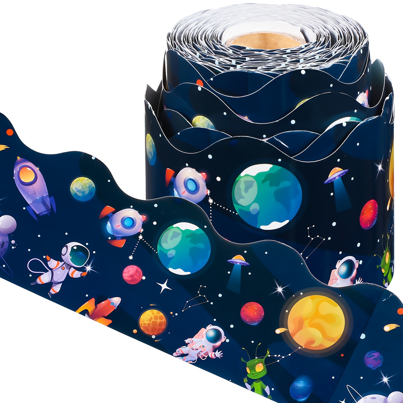Solar System Bulletin Board Border Orientaltradingcom PDF) Reading On