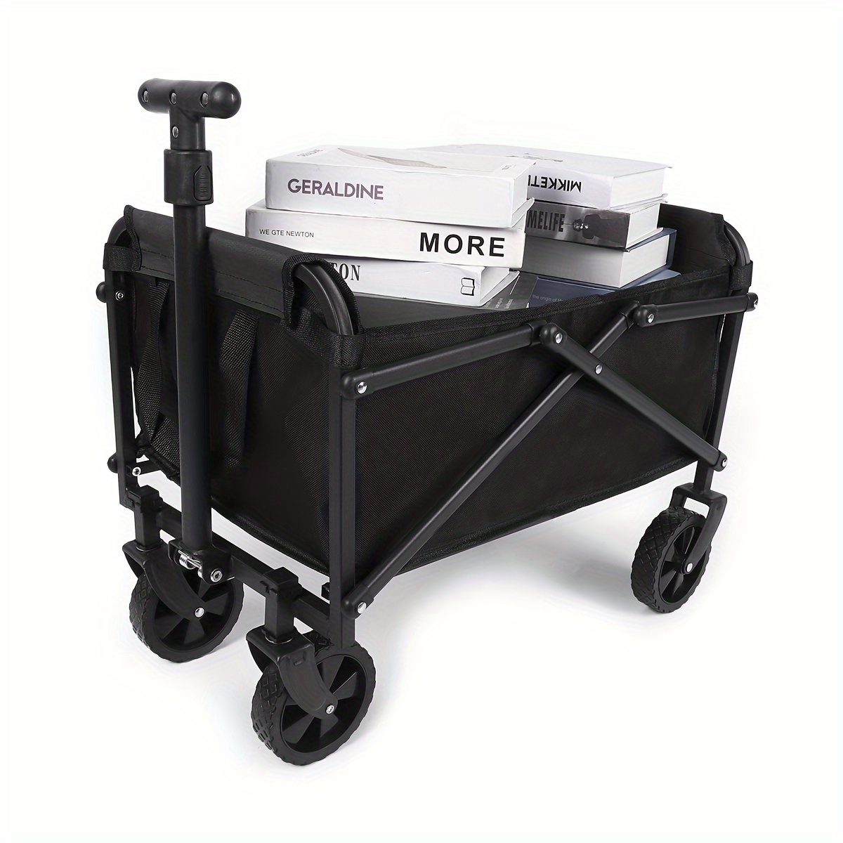 1pc Camping Cart Portable Foldable Trolley For Beach Camping Shopping ...