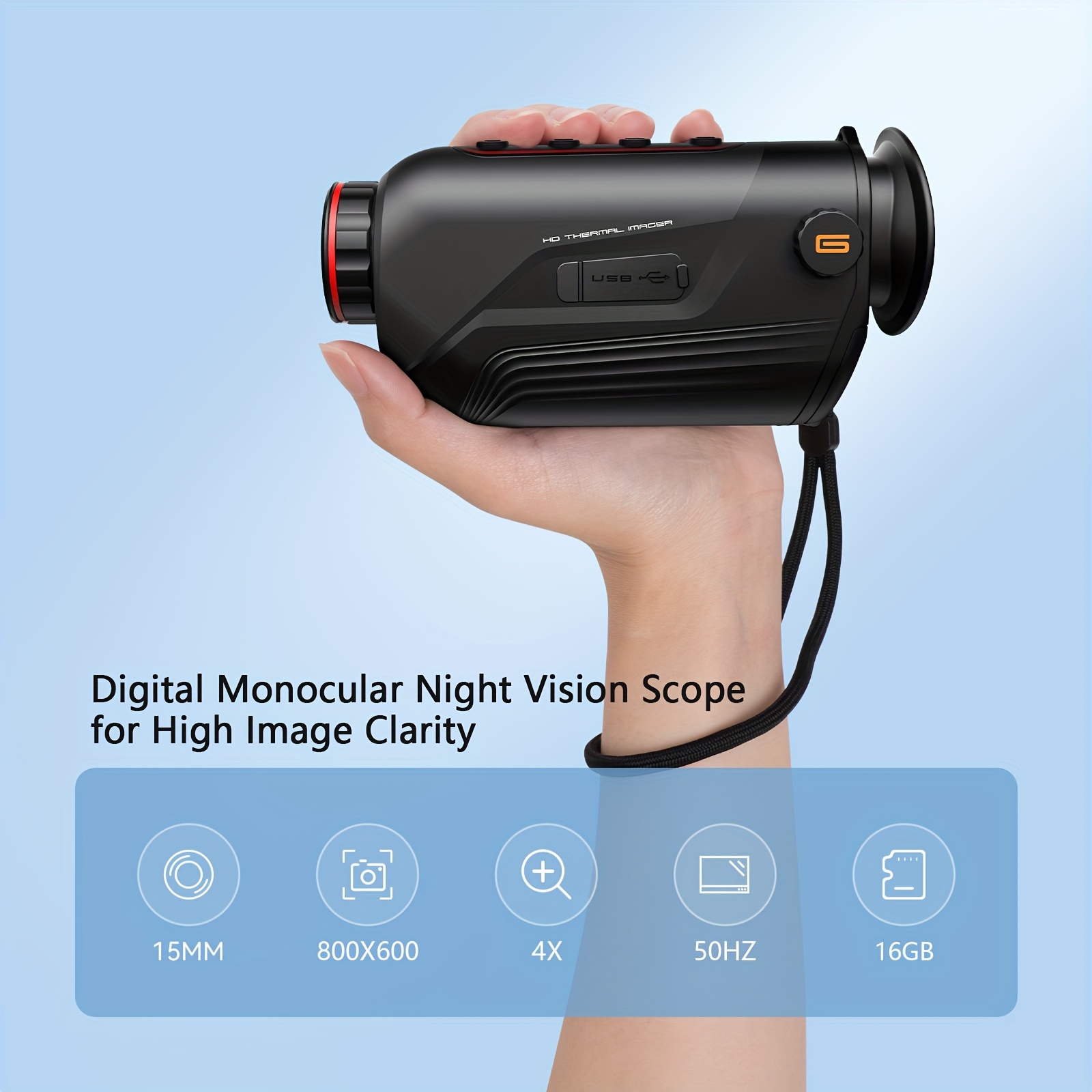 thermal imaging camera sold on Temu United States