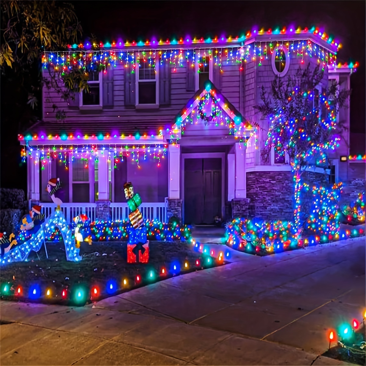 String Lights 18 Drops 8 Modes 90leds Usb Plug Window Led - Temu United ...