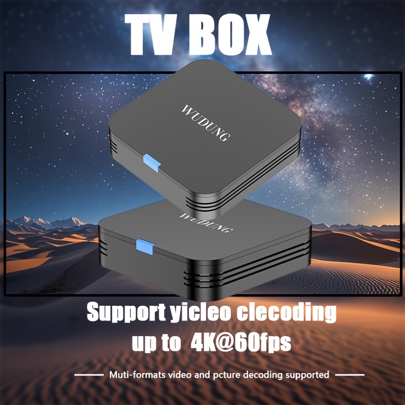 tv box sold on Temu United States
