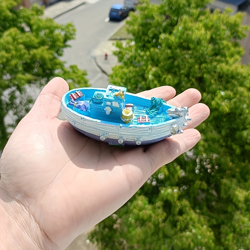 miniature boats sold on Temu United States