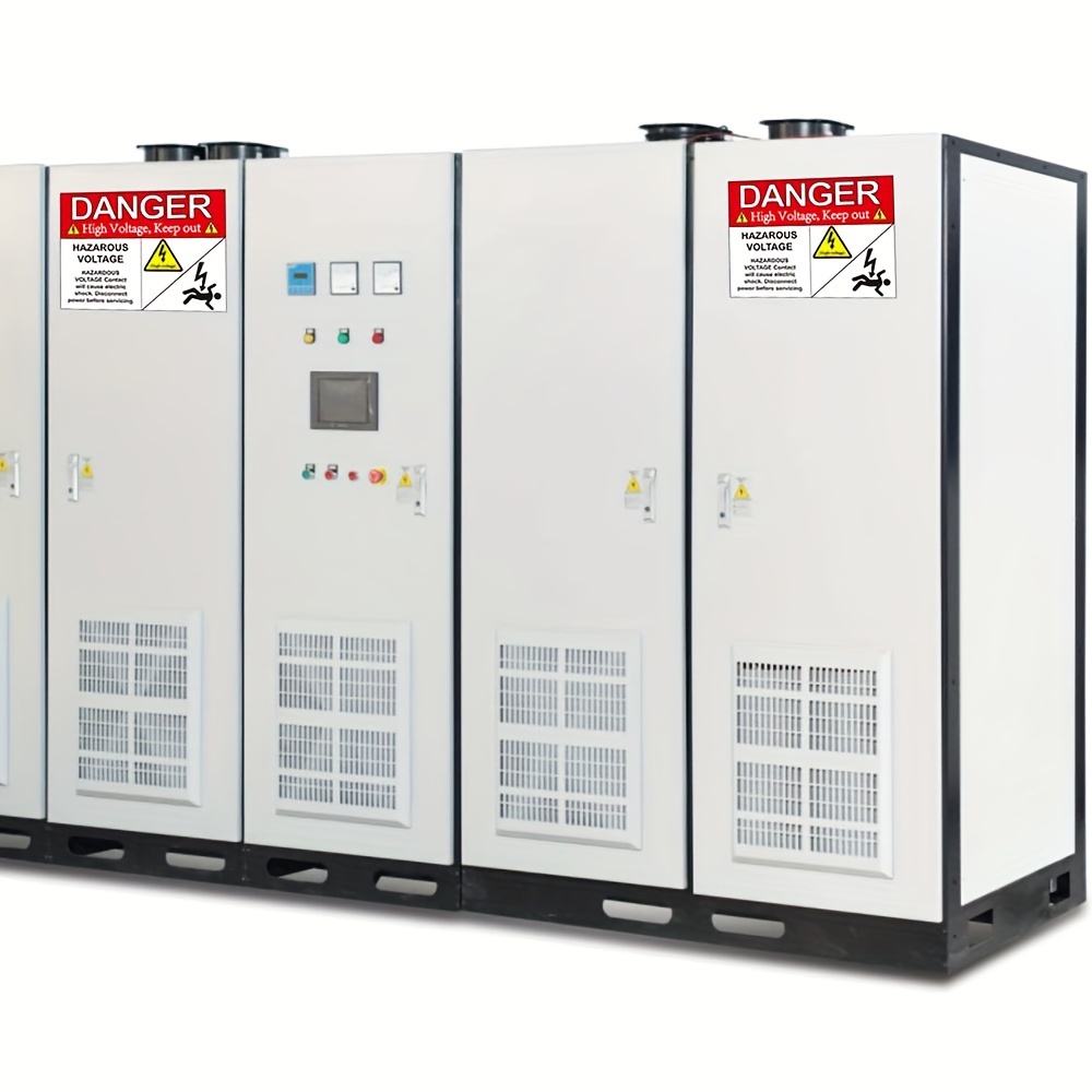 High Voltage Safety Warning Stickers Durable Vinyl Decals - Temu United ...