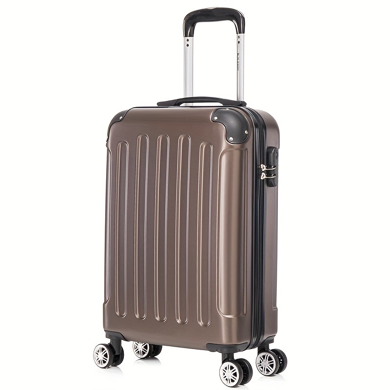 Minimalist Solid Color Suitcase Boarding Case Lightweight - Temu United ...