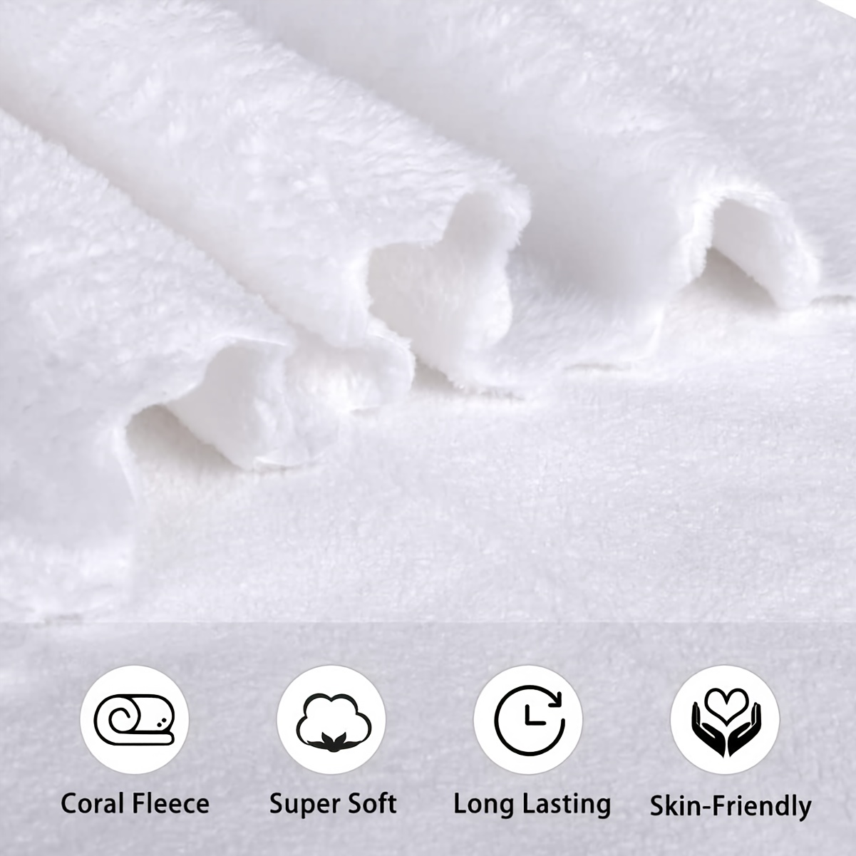 Hypoallergenic Microfiber Facial Cloths Skin Types Gentle - Temu South ...