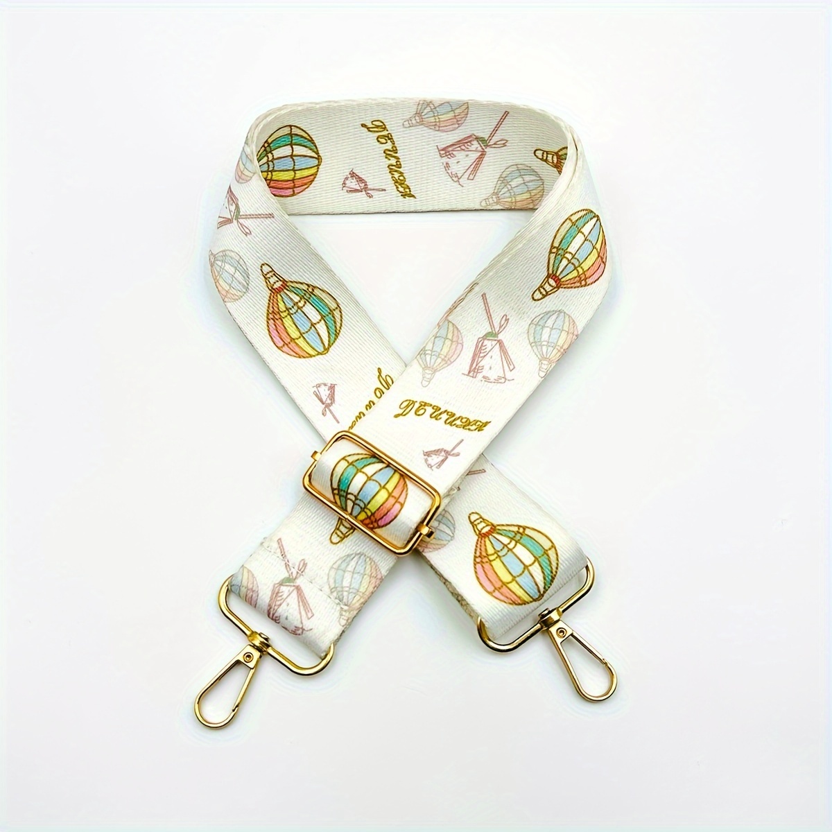 colorful retro geometric pattern wide bag strap adjustable - Temu New ...