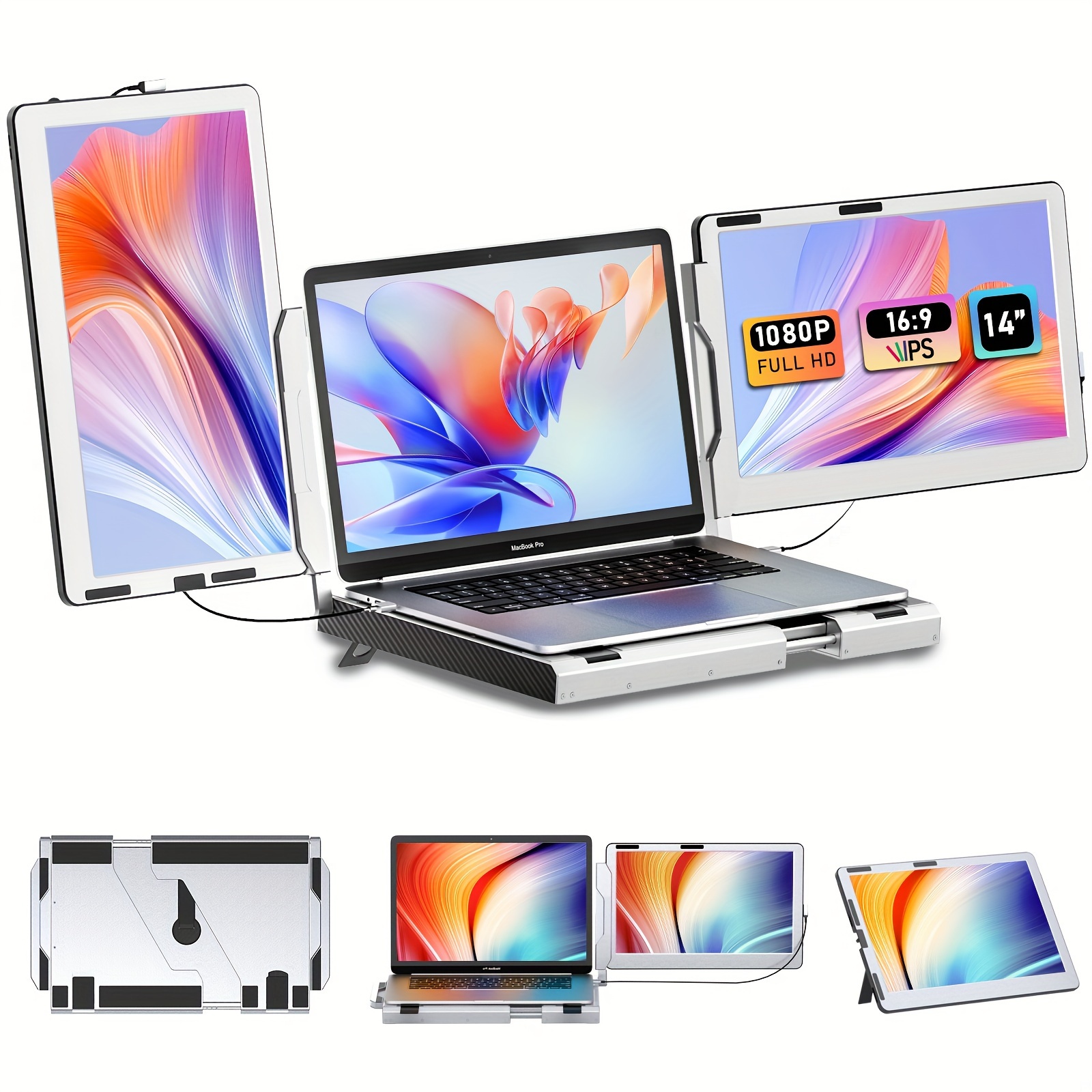 laptop screen extender sold on Temu United States