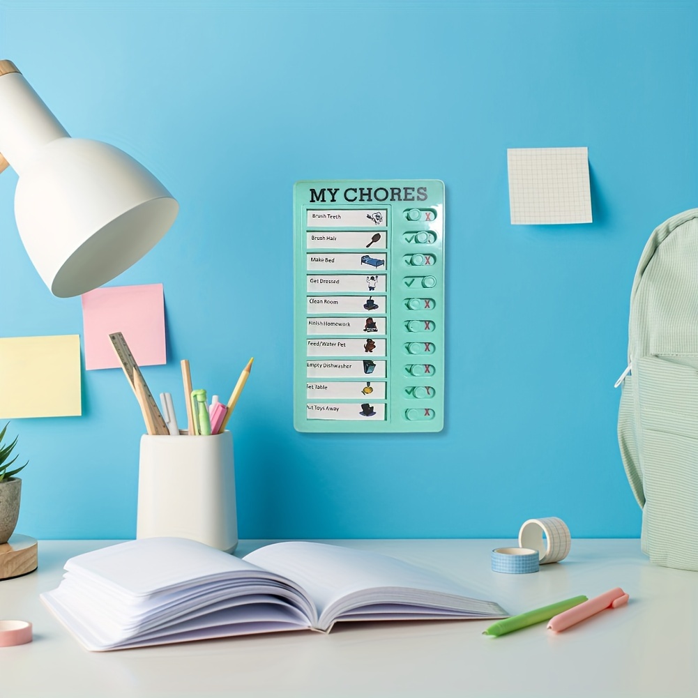 4pcs Chore Boards, Reusable Checklist Task Board Checklist Board To Do ...