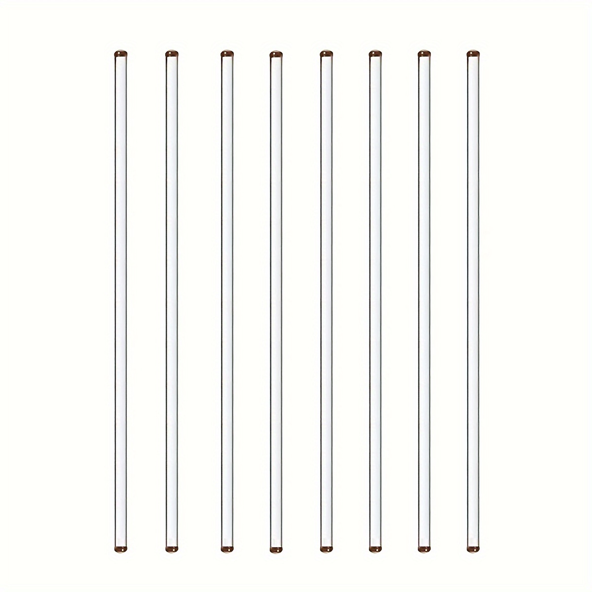 Chemistry Glassware 15 Pack Glass Stirring Rods - 12 Inch Borosilicate ...