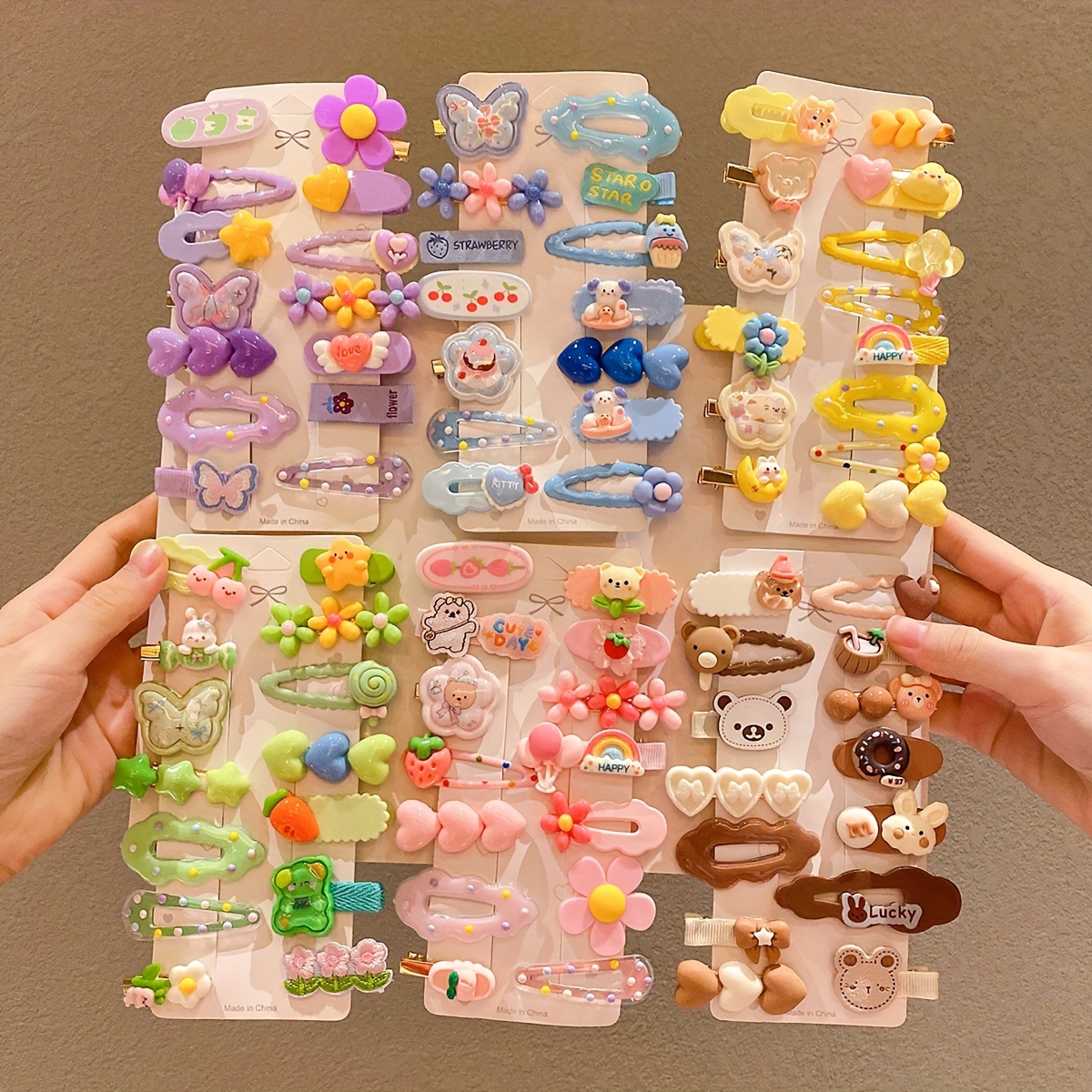 hair clips sold on Temu United States