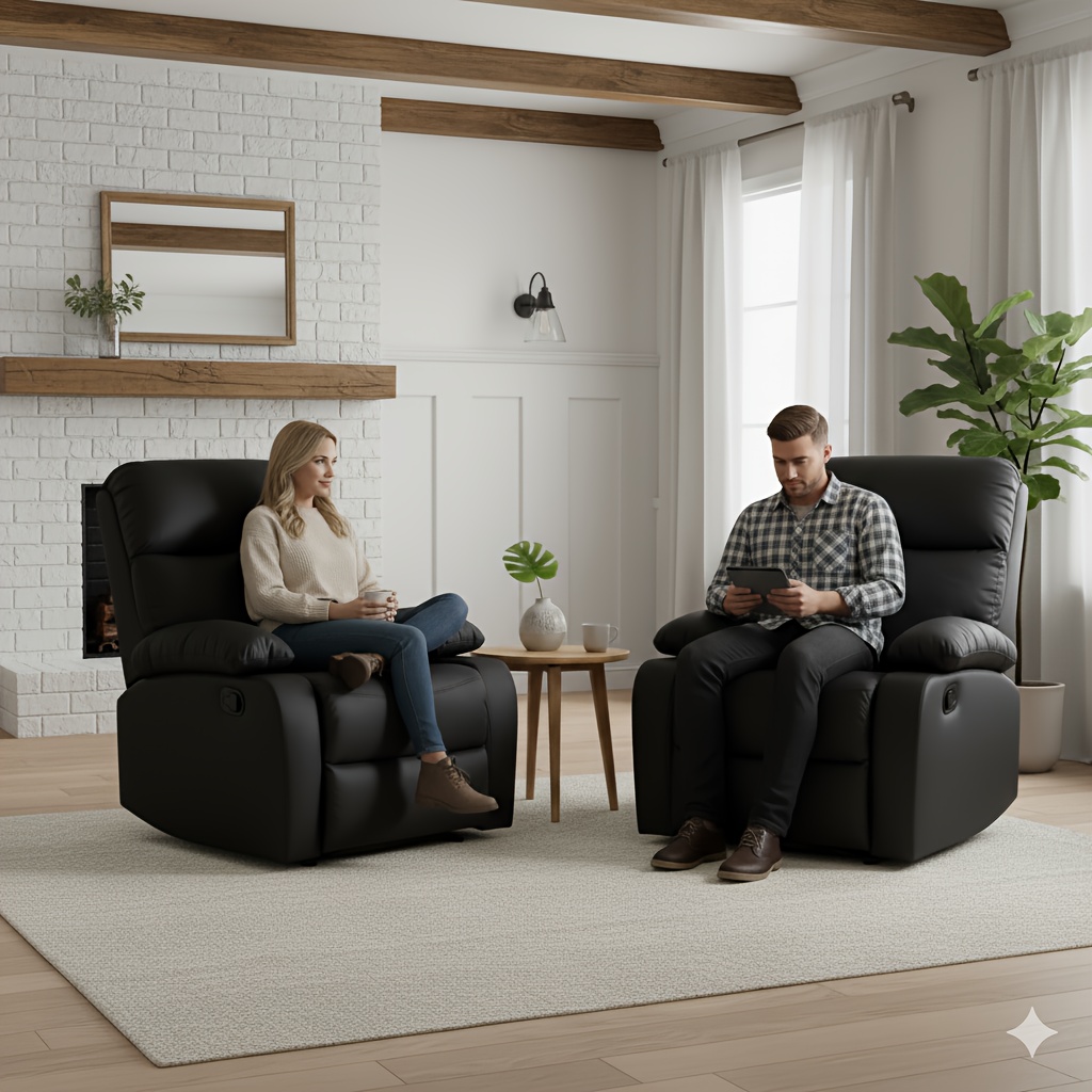 recliner chairs sold on Temu United States