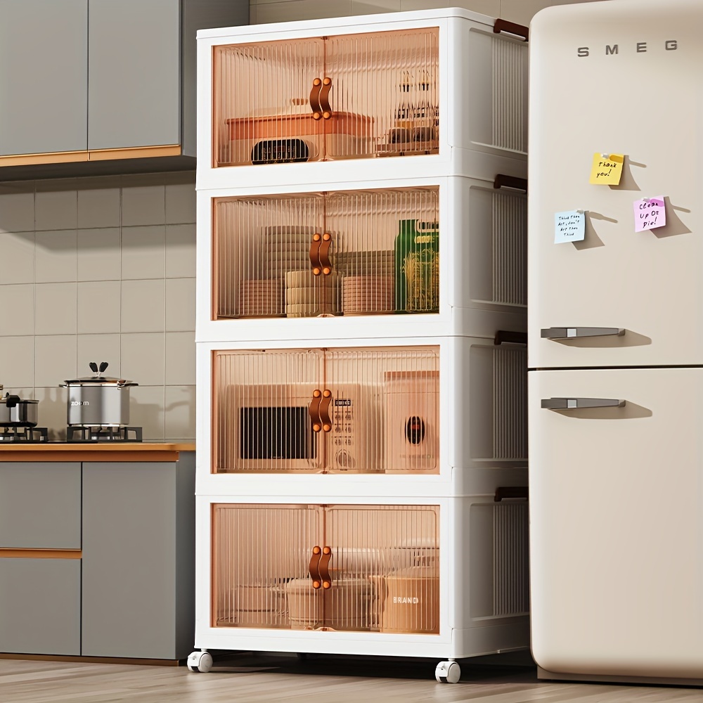 Foldable Storage Box Multiple Layers Large Double Opening - Temu