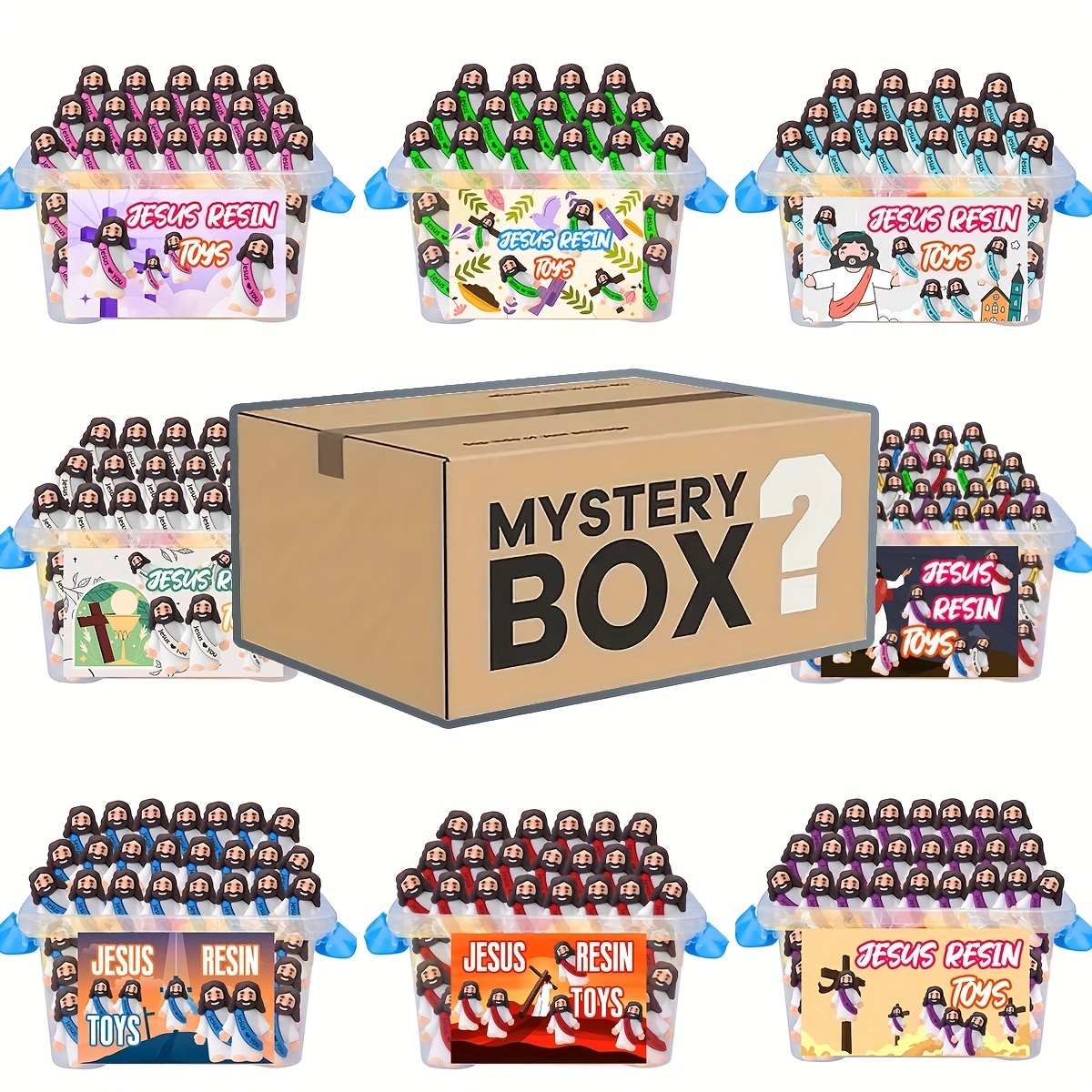 mystery boxes sold on Temu United States