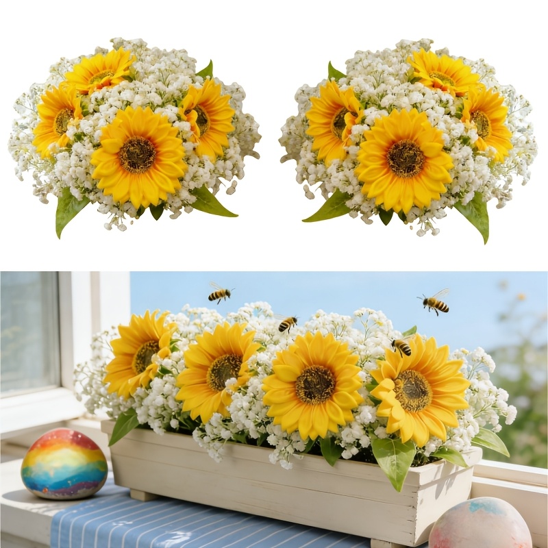 sunflower flowers sold on Temu United States
