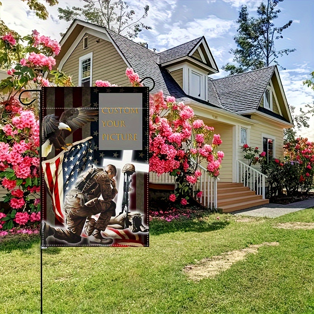 Customized Photos Double sided Printing Garden Flag - Temu