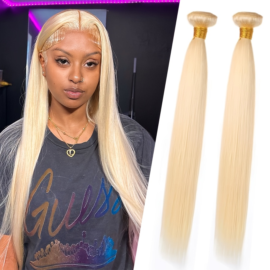 human hair sew in bundle sold on Temu United States