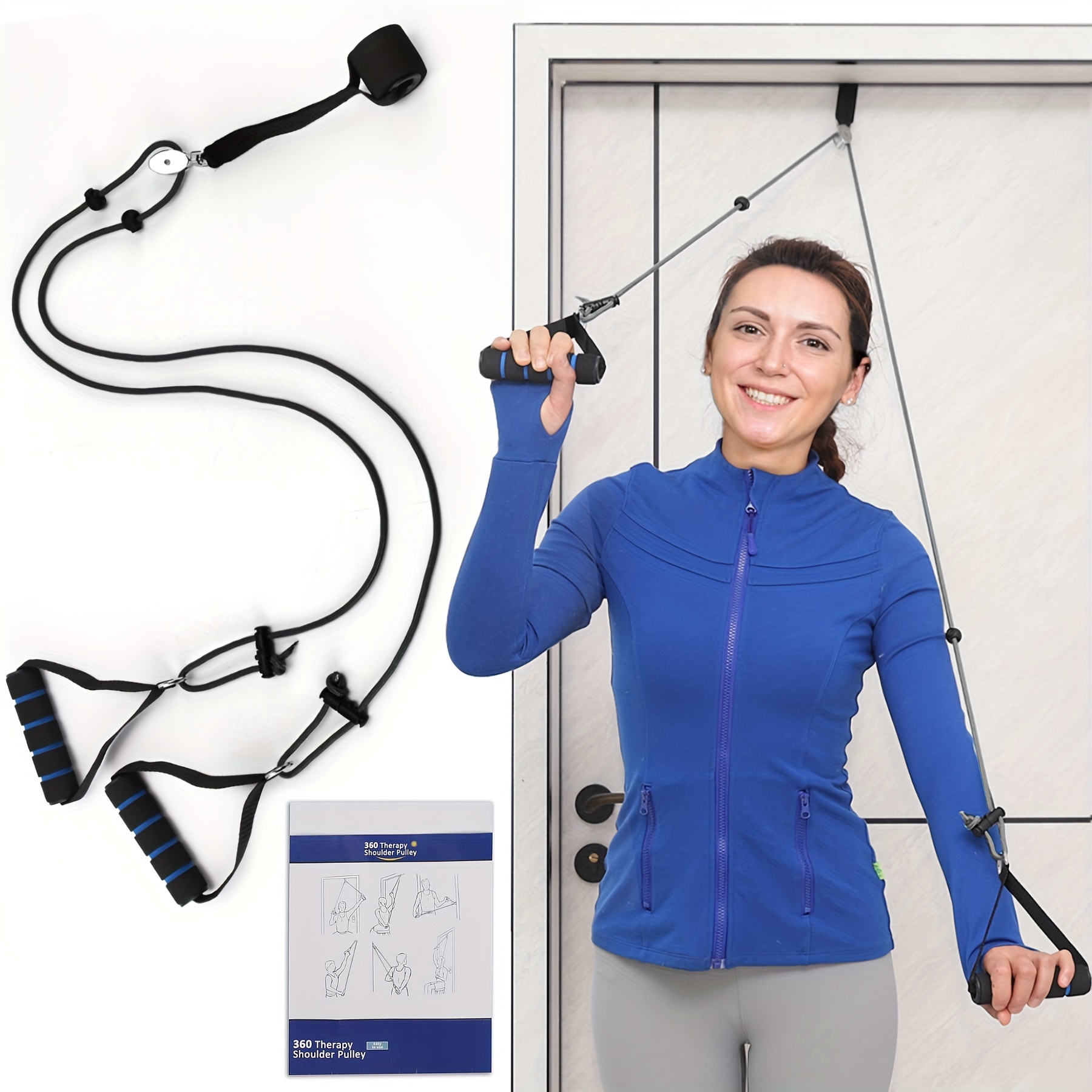 shoulder pulley over the door sold on Temu United States